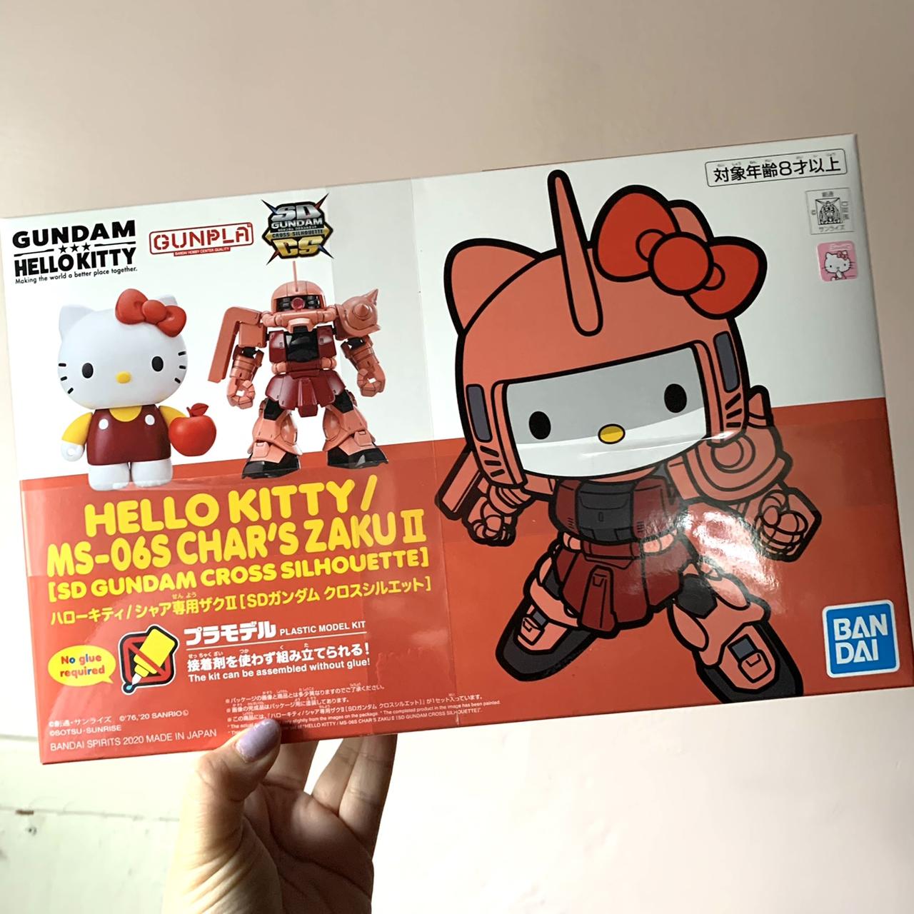 HELLO KITTY Official Bandai model kit action figure... - Depop
