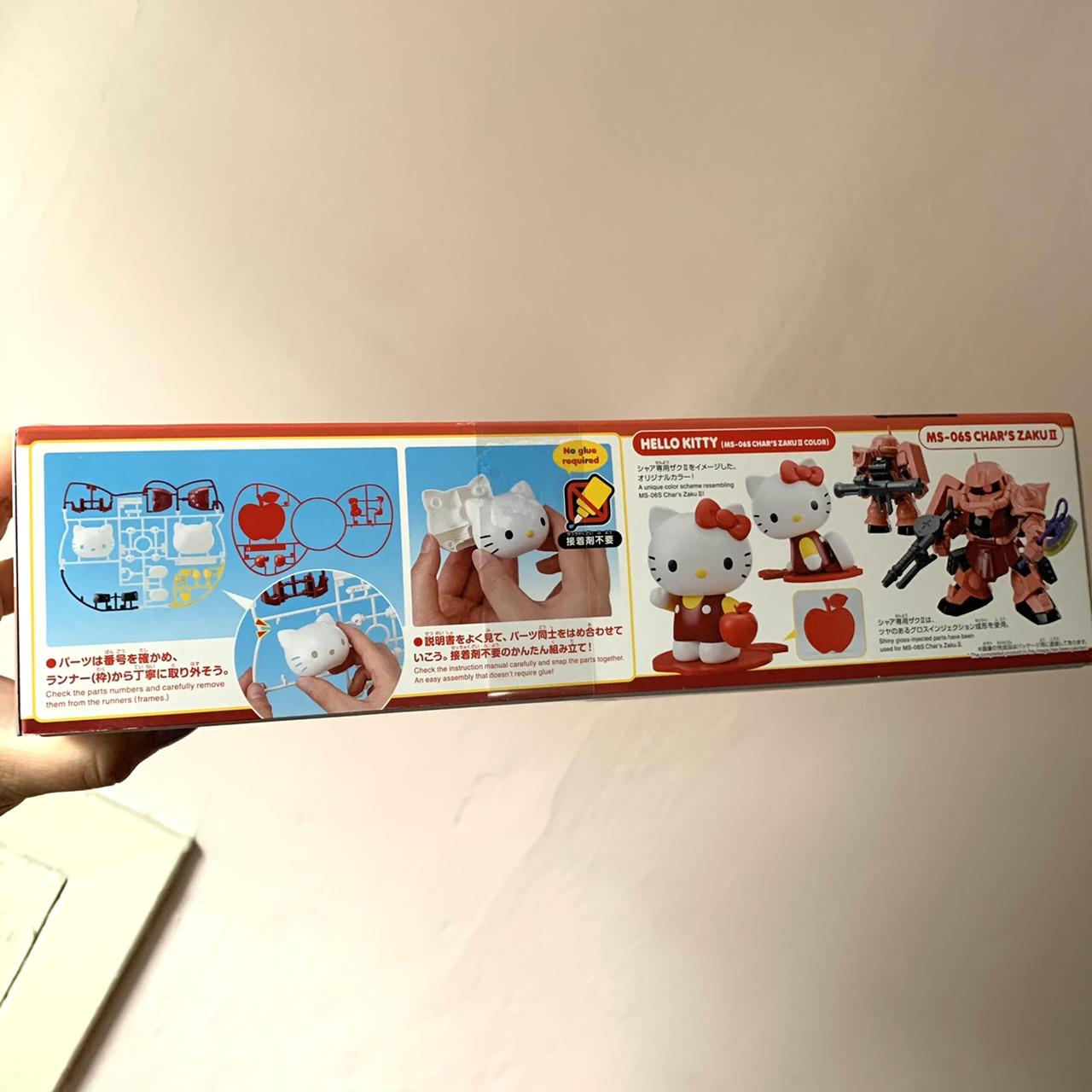 HELLO KITTY Official Bandai model kit action figure... - Depop