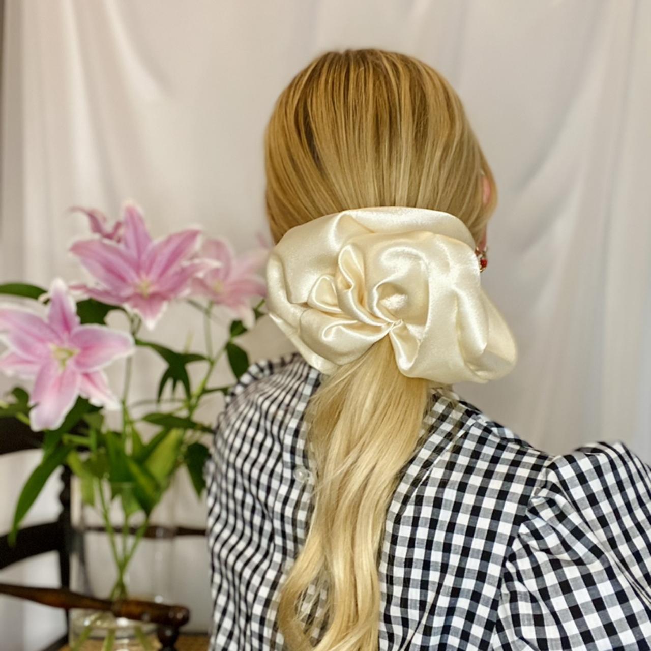 Handmade Giant Oversized Scrunchie in... - Depop