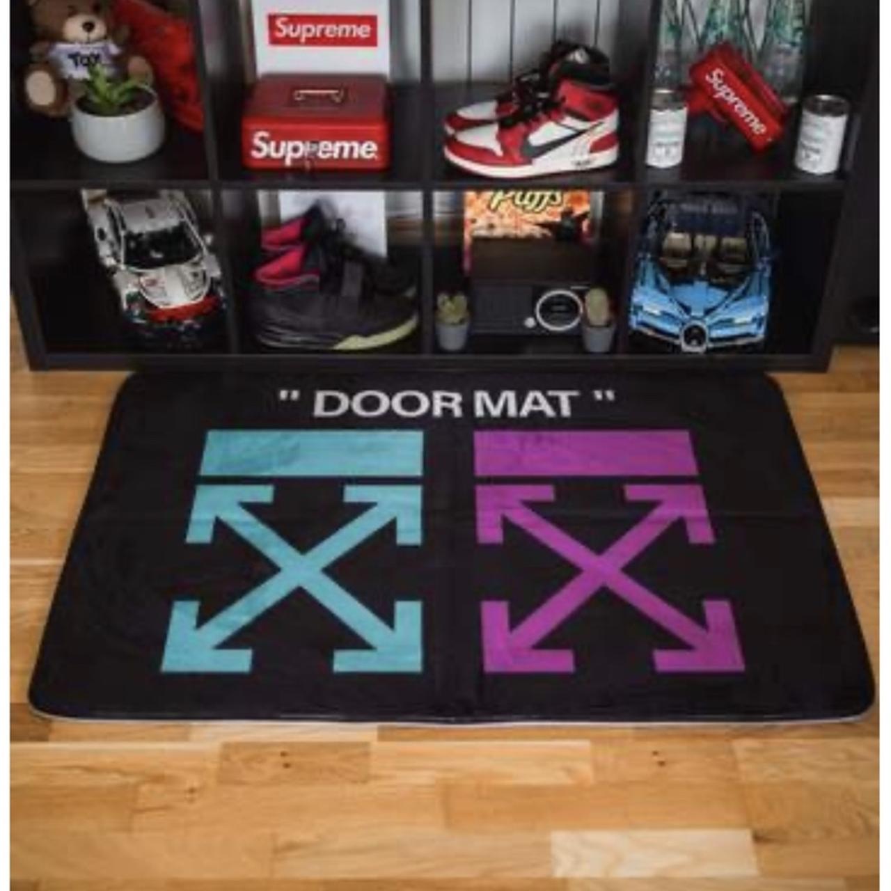 Brand New Off White designed rug for vibrant and... - Depop