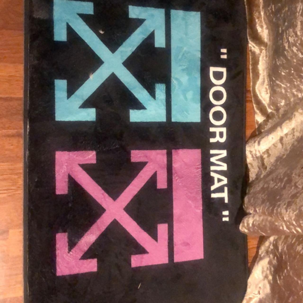Brand New Off White designed rug for vibrant and... - Depop