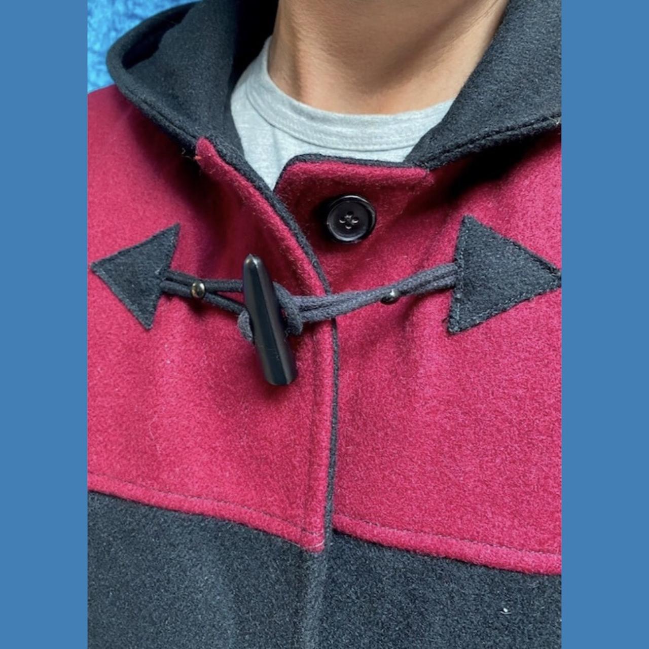 VINTAGE WOOL DUFFLE BOMBER JACKET Bomber style wool... - Depop