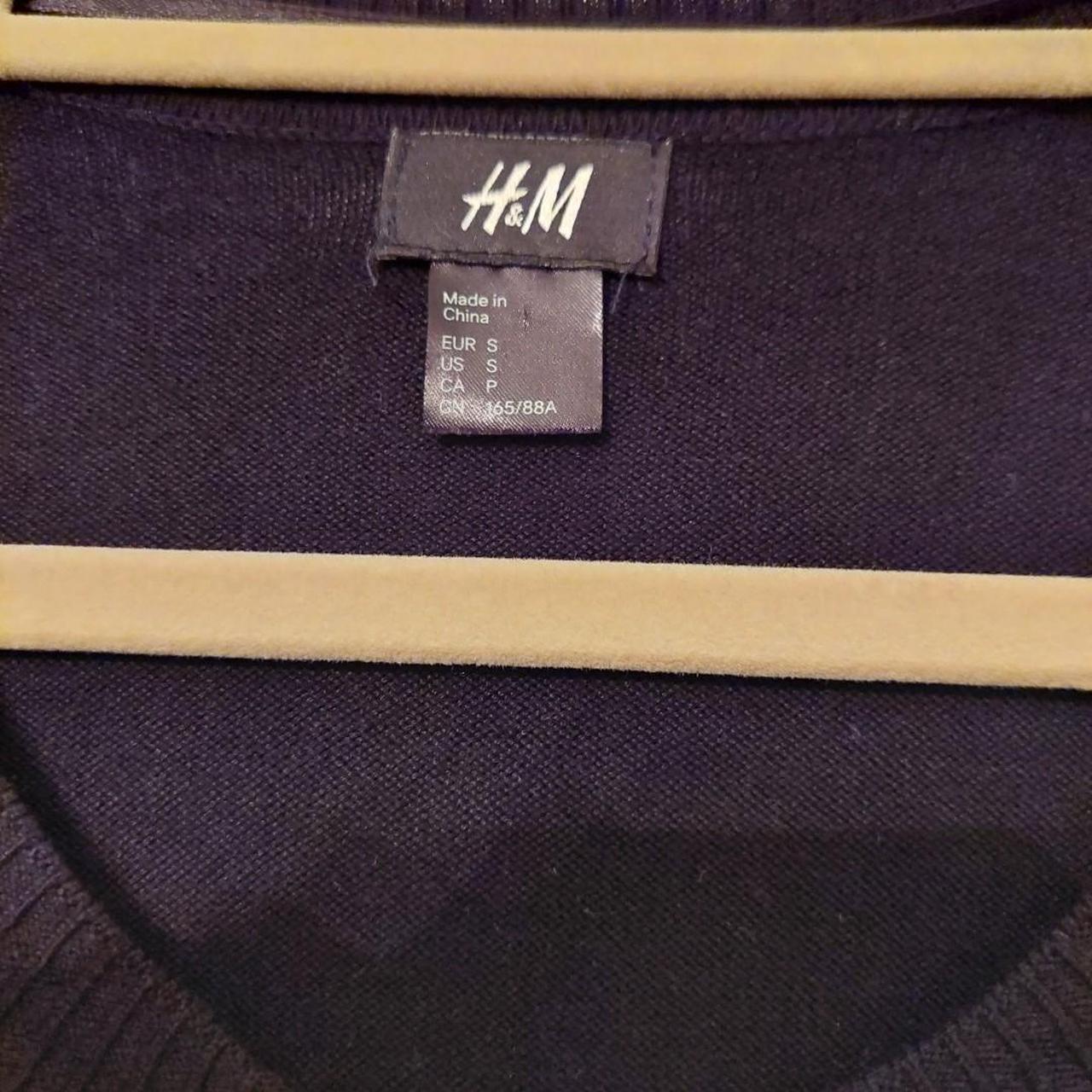 H&M military style black jumper dress. Size small... - Depop