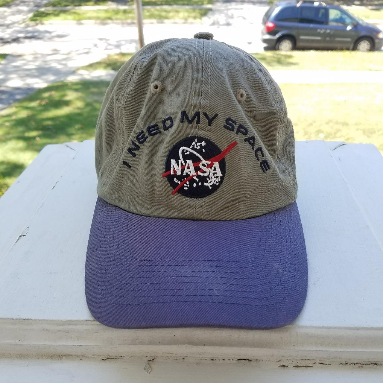 NASA I need my space baseball hat. Barely worn.... - Depop