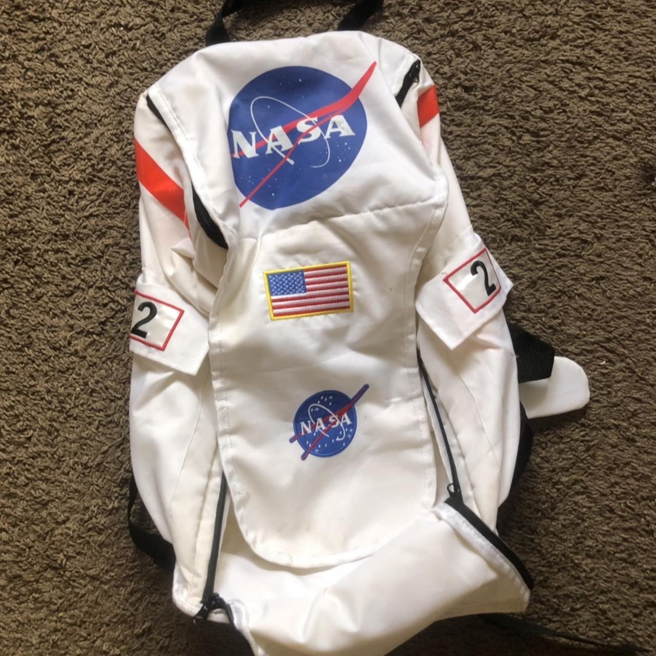 Large white nasa bag #nasa #obey - Depop