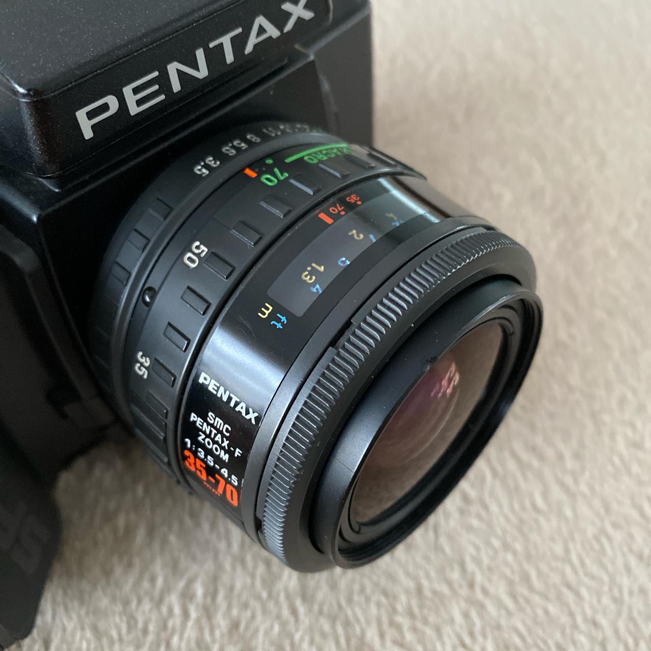Pentax SFX 35mm film camera LENS. Camera body is... - Depop