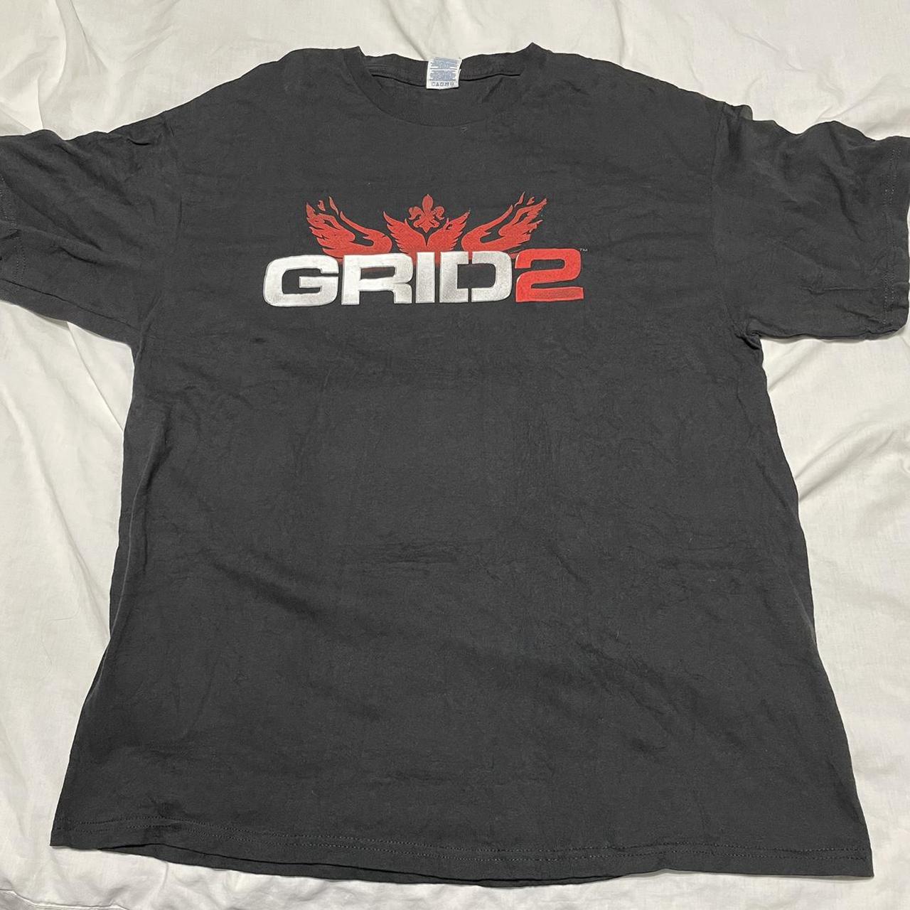 Grid 2 video game shirt in a size XL. Measurements... - Depop