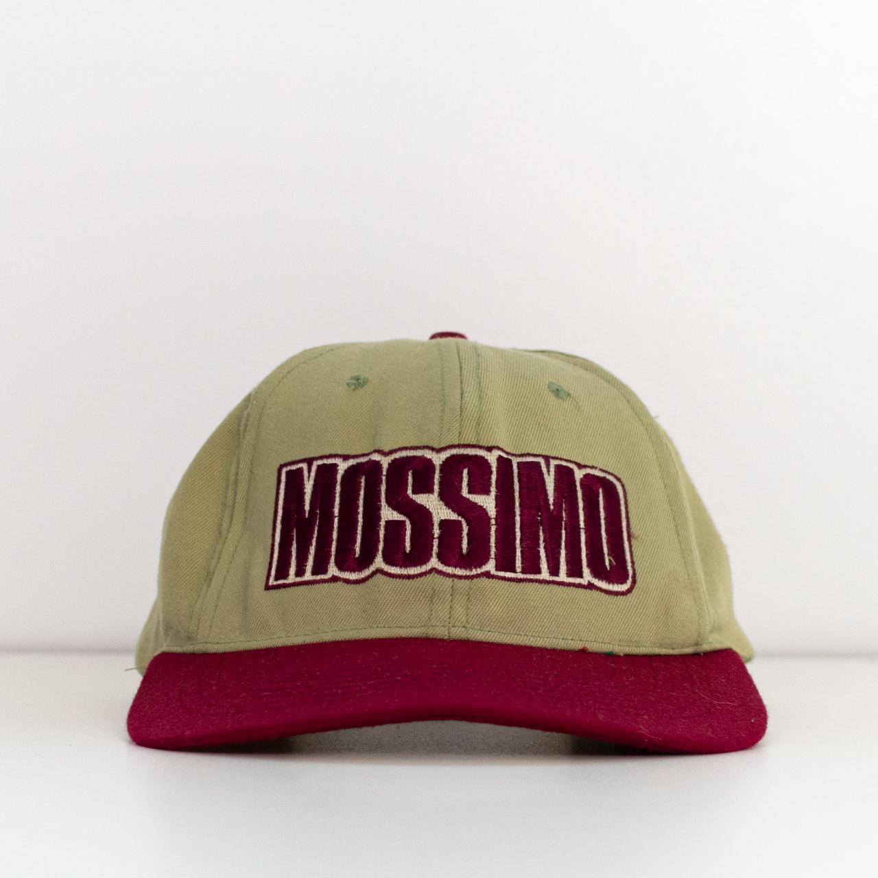 Mossimo Men's Cream and Red Hat | Depop
