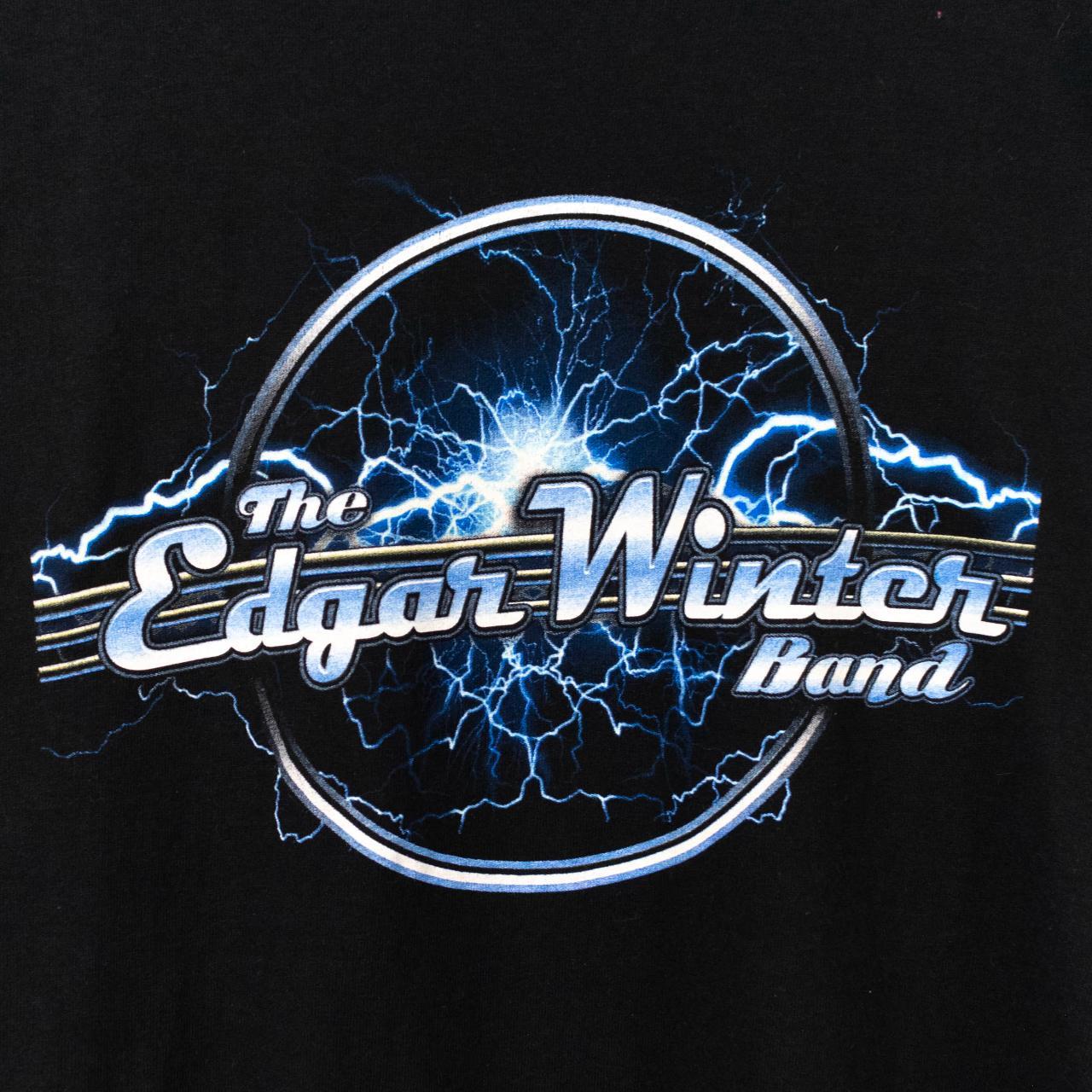 Y2K The Edgar Winter Band Keep Rockin On T-Shirt... - Depop