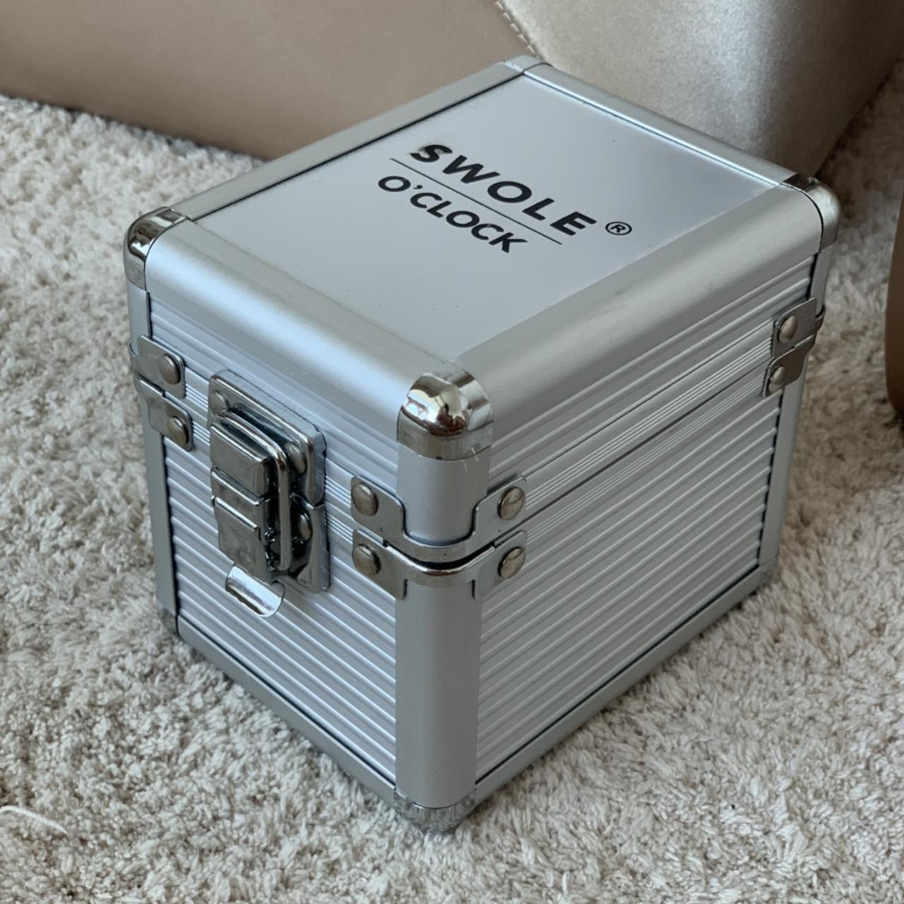 Swole O’clock watch used once with case - Depop