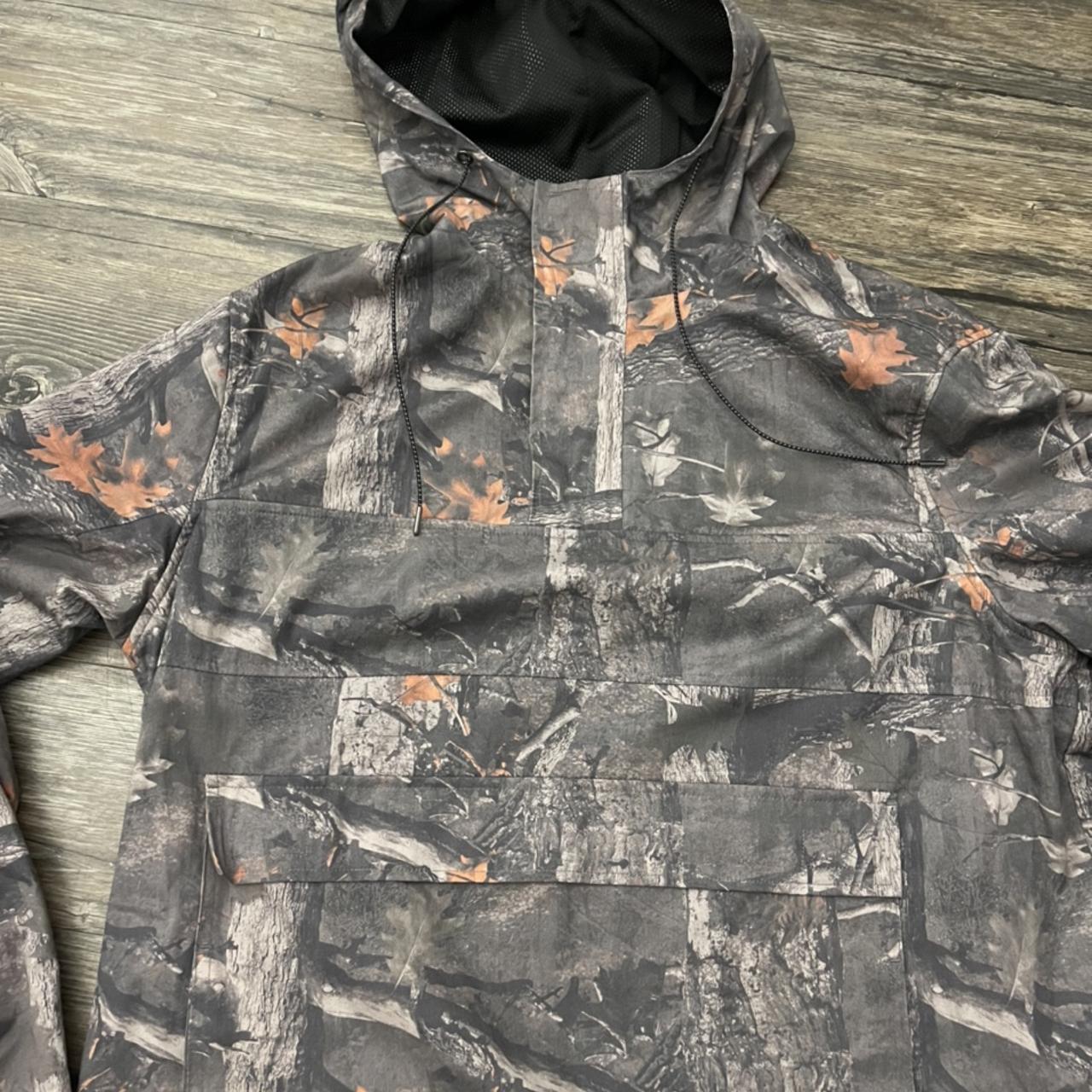 Pacsun Camo Pullover Lightweight Jacket - Depop