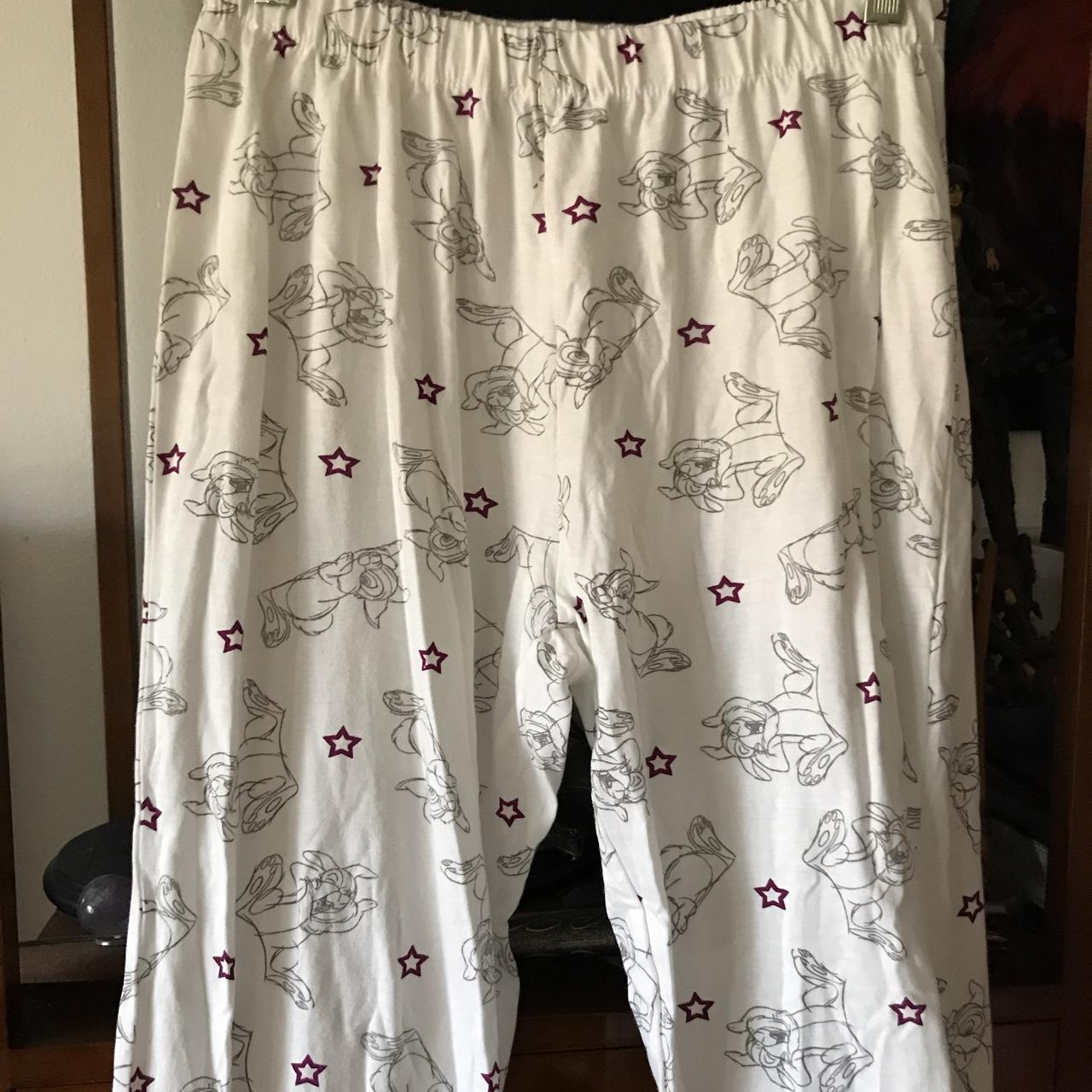 Primark Women's White and Purple Pajamas | Depop