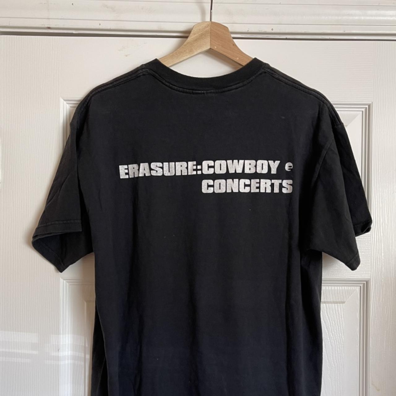 vintage 1990’s Erasure Cowboy tour tee. excellent... - Depop
