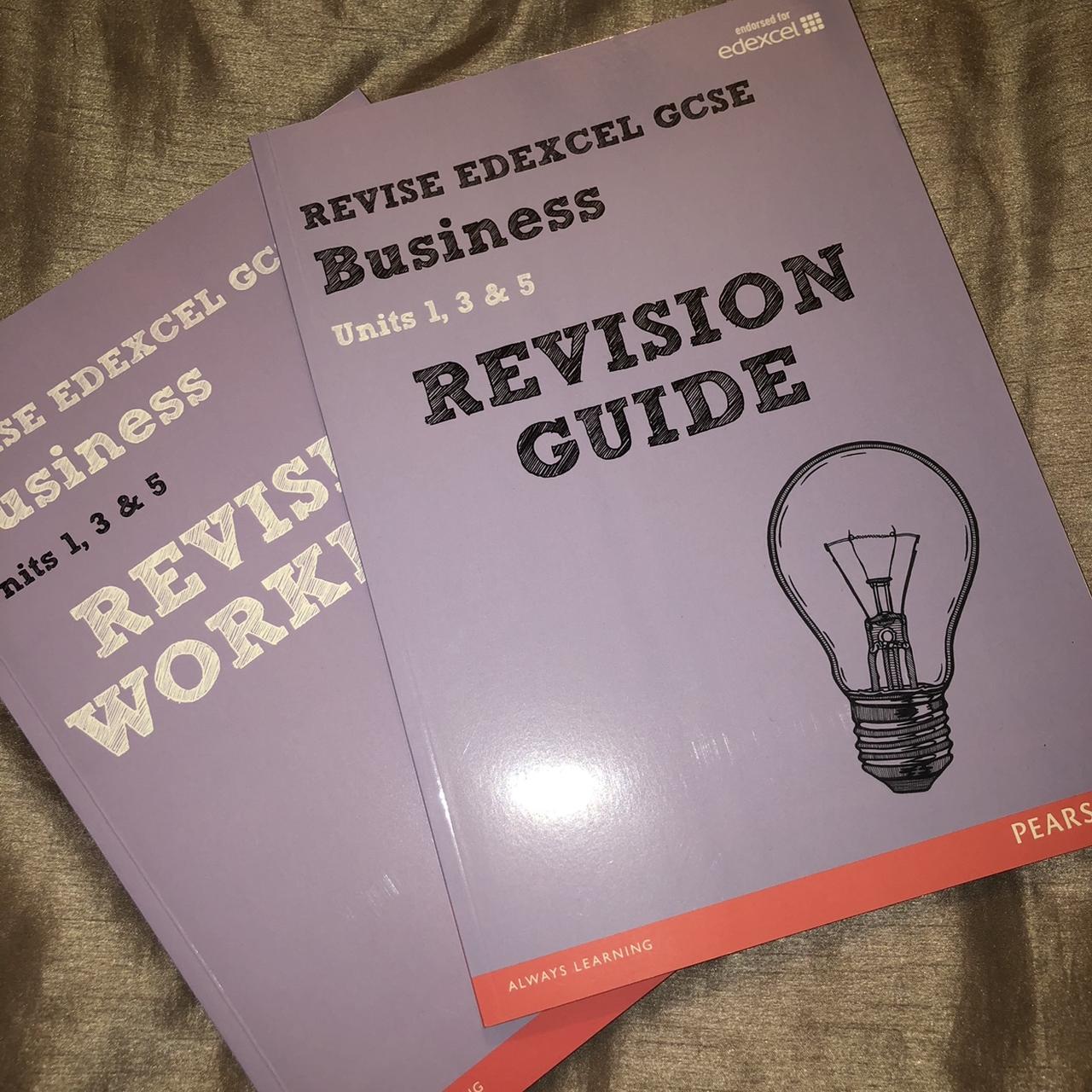 EDEXCEL GCSE BUSINESS REVISION GUIDE AND WORKBOOK... | Depop