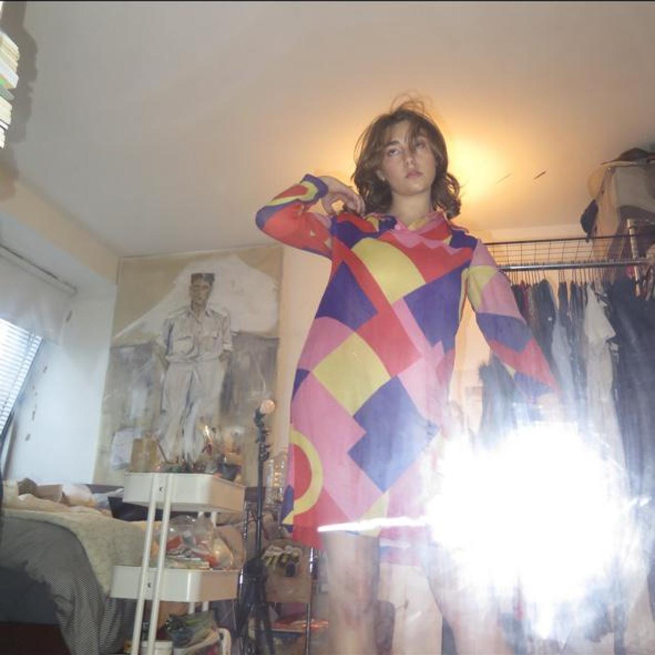 Pucci inspired, vintage, French, mod above the... | Depop