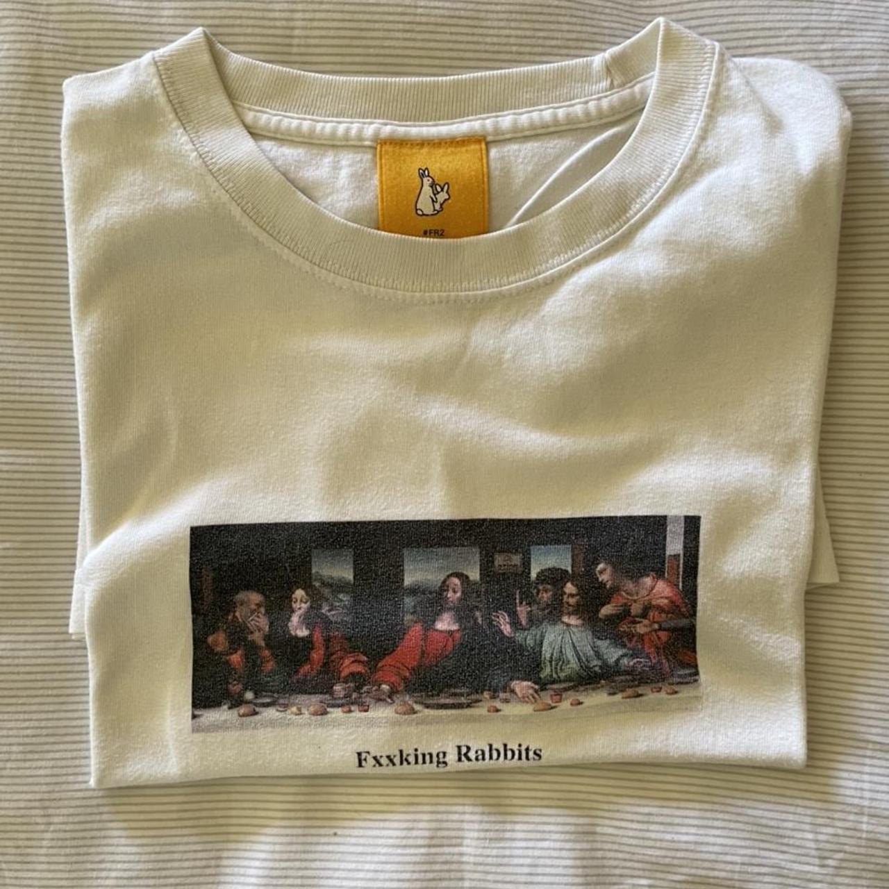 FR2 Fucking Rabbits T-shirt, Last Supper - Joint /... - Depop