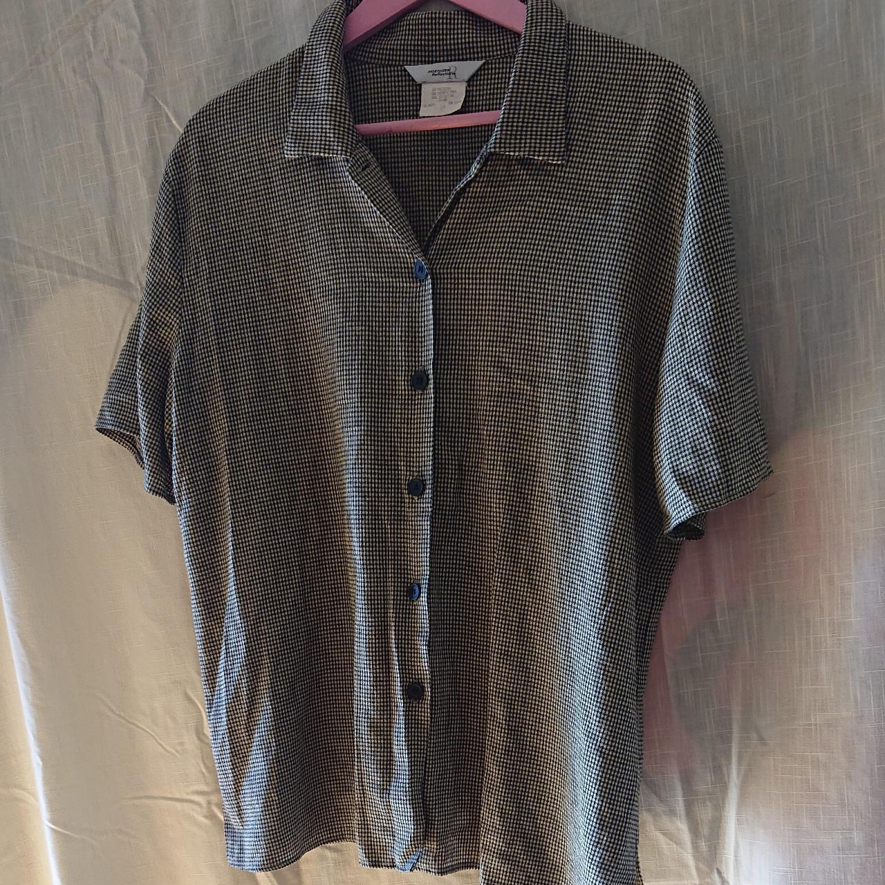 Northern reflection plaid shirt . Pit to pit 22"... - Depop