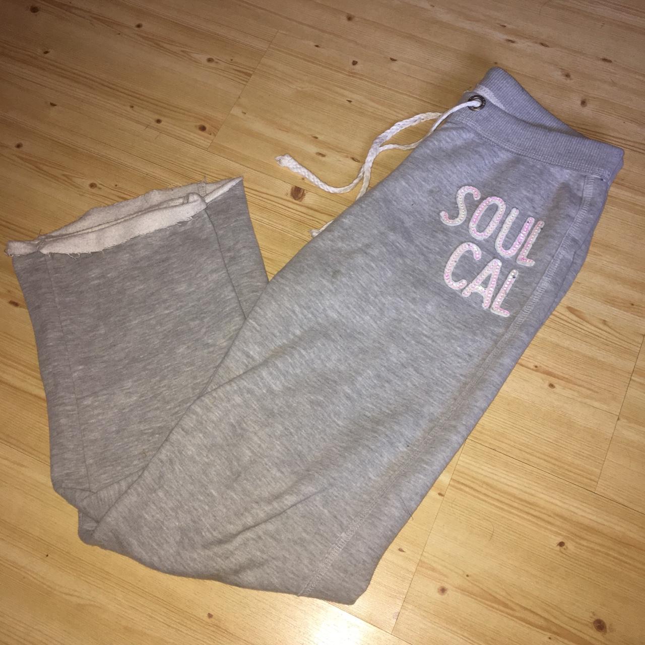 Super comfy grey Soul Cal & Co lounge pants🌙 ties... - Depop