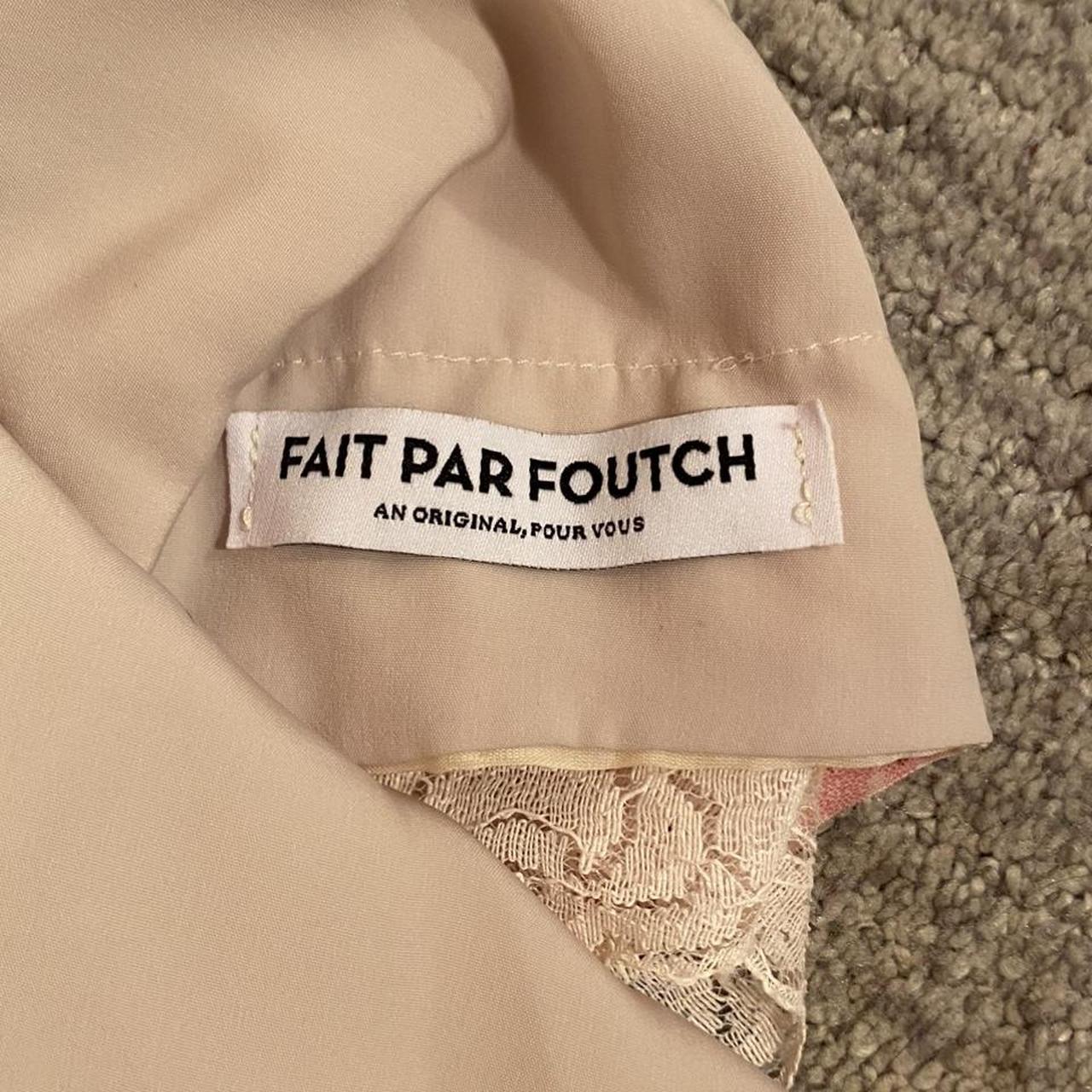 Fait Par Foutch Valerie scarf top. Never worn.... - Depop