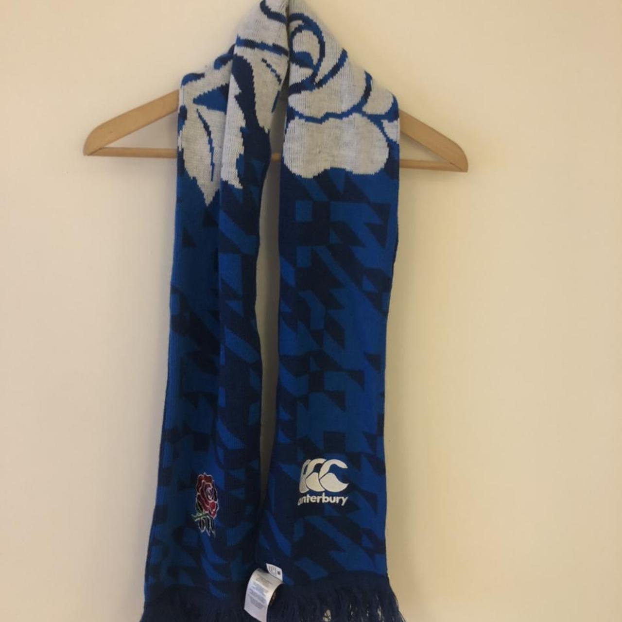 Canterbury England rugby scarf. Only worn once so... - Depop