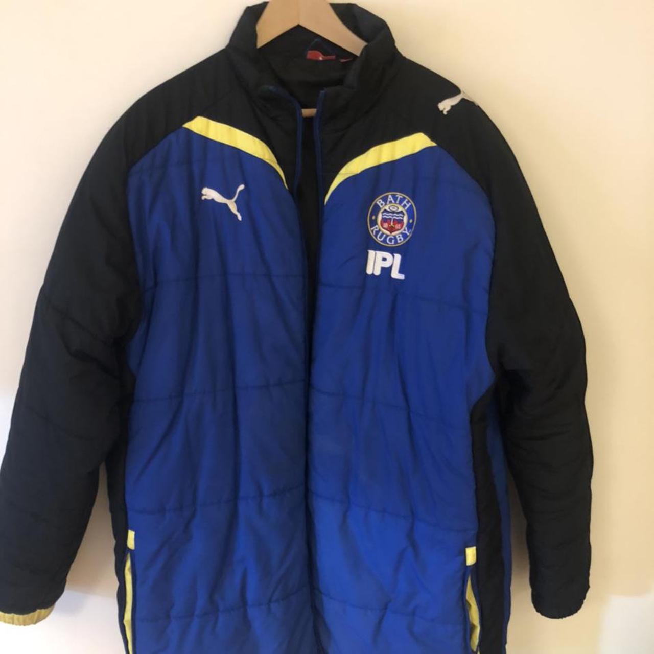 Men’s bath rugby player touch line coat. Player... - Depop