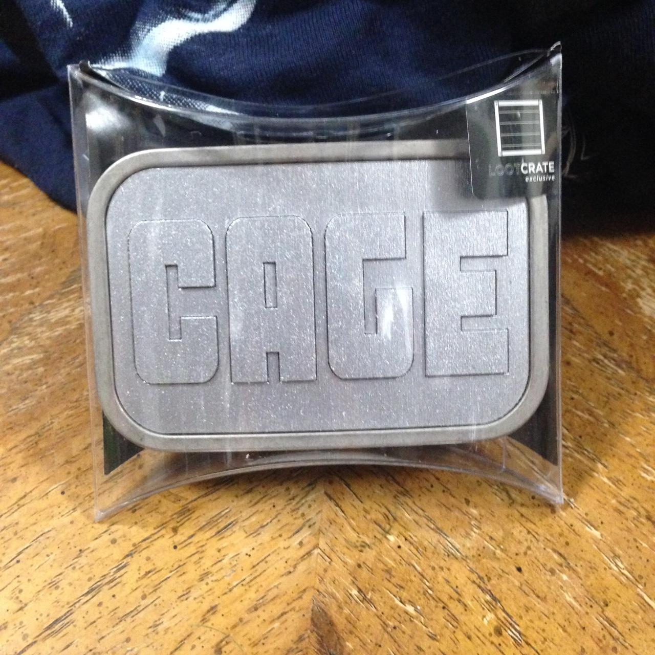 Luke Cage belt buckle *loot Crate exclusive #cage... - Depop