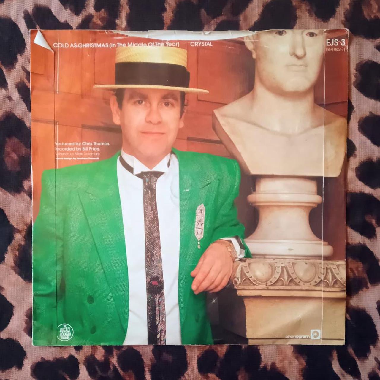 ELTON JOHN - COLD AS CHRISTMAS (IN THE MIDDLE OF THE... - Depop