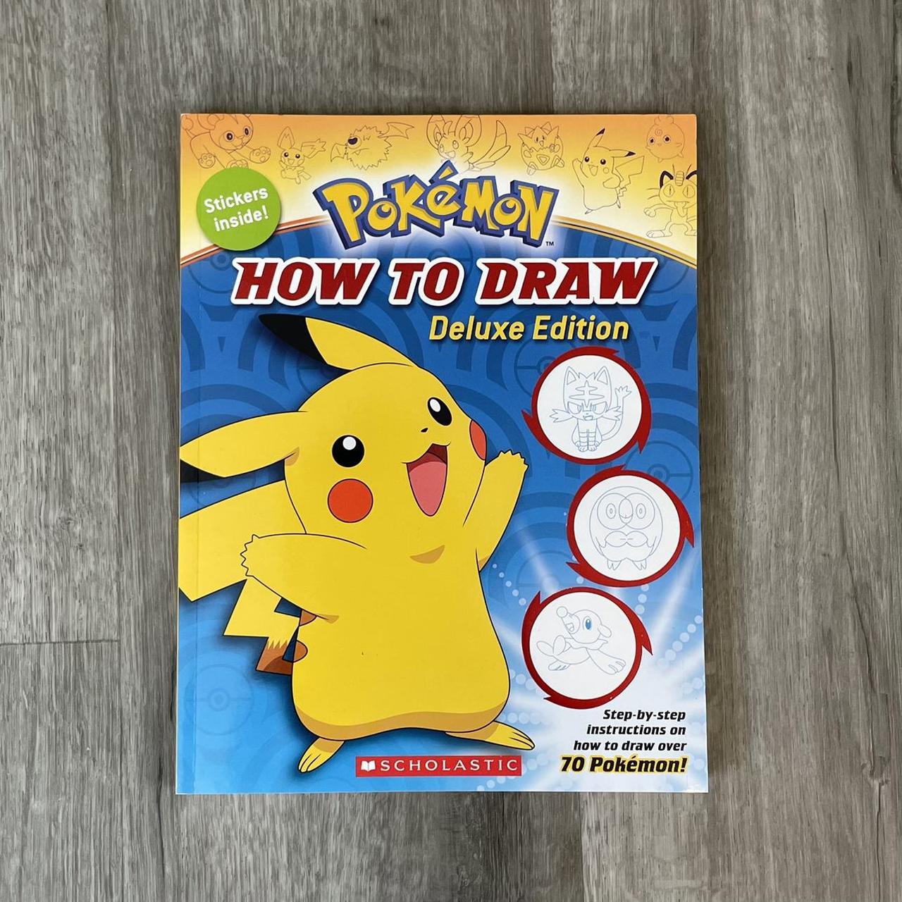 Pokémon How to Draw / Sketch Book Stickers inside... - Depop