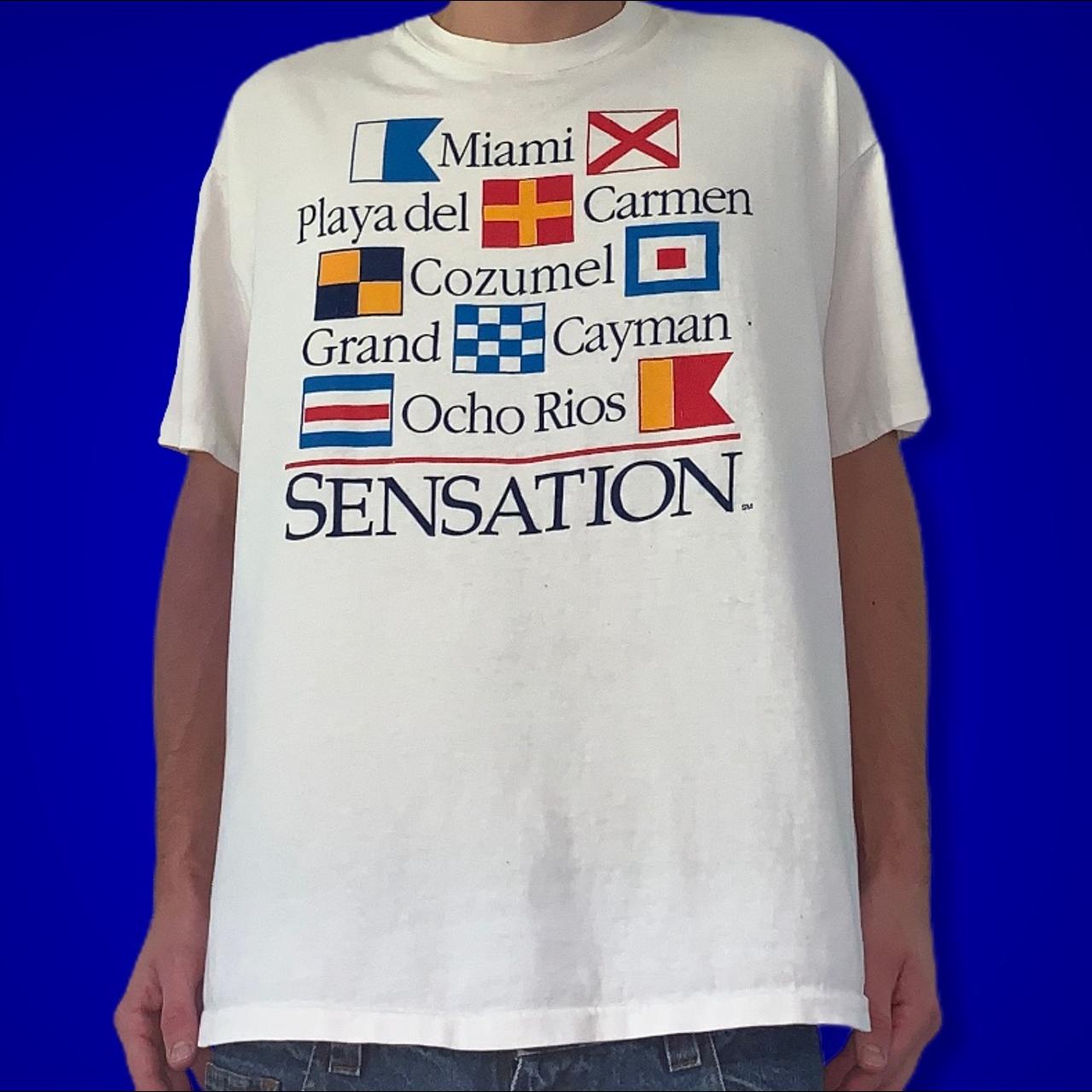 Vintage 90s Miami shirt Tagged size men’s xl refer... | Depop