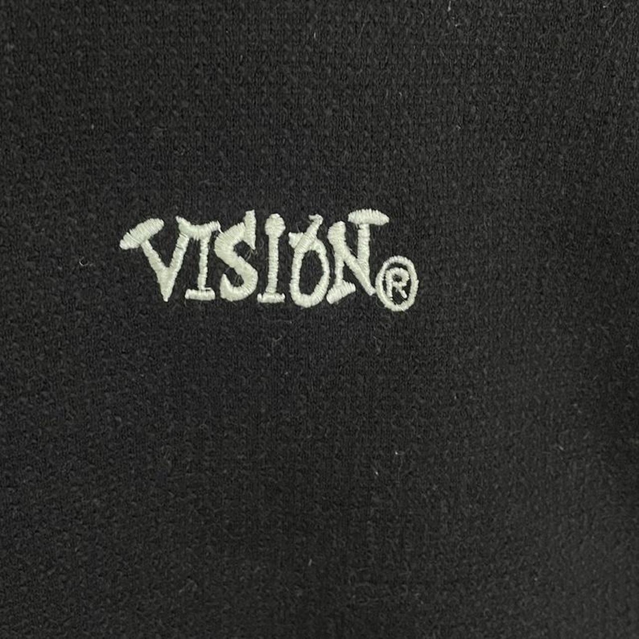 Vision Streetwear Small Logo Spellout Embroidery... - Depop