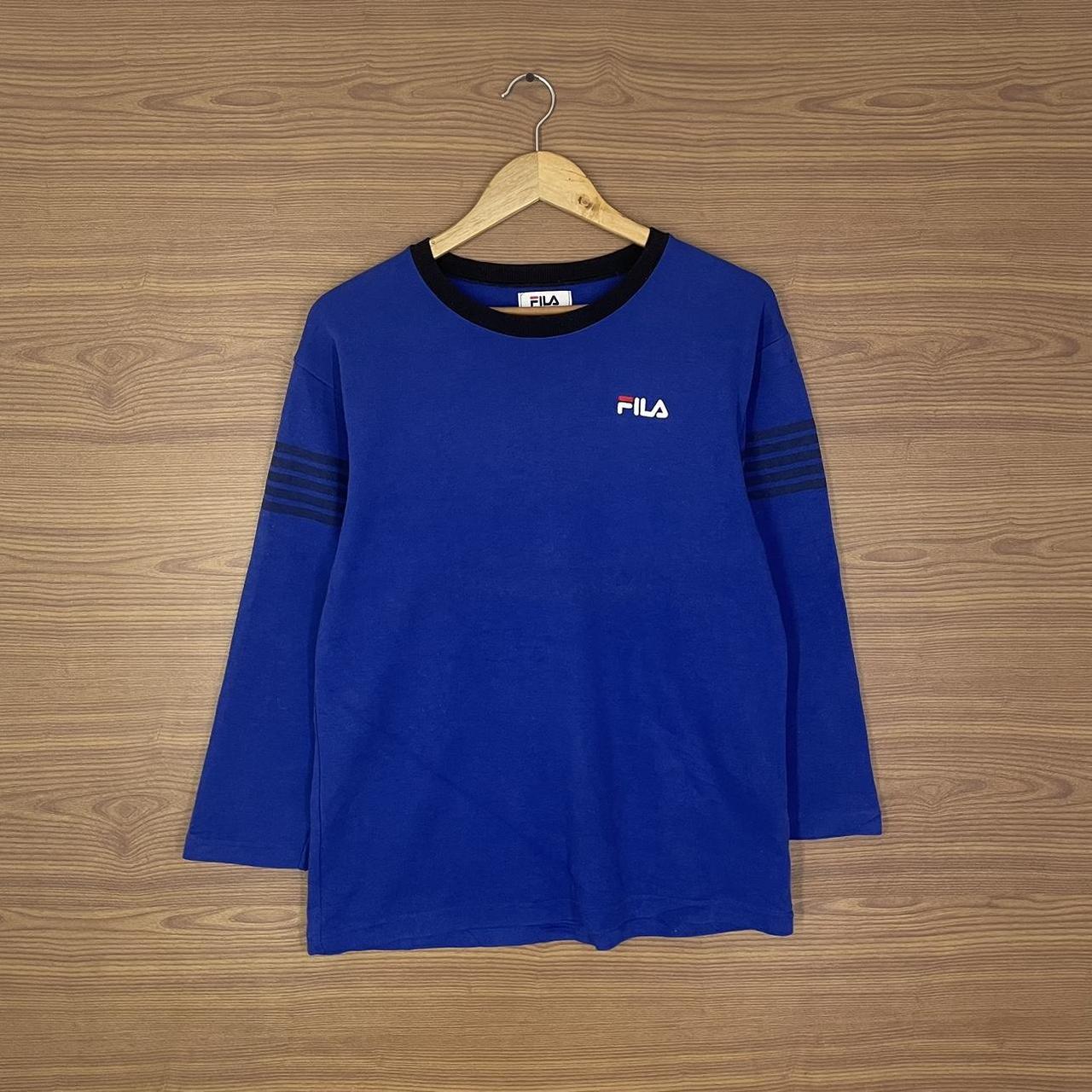 FILA Small Logo Spellout Embroidery Nice Colours... - Depop