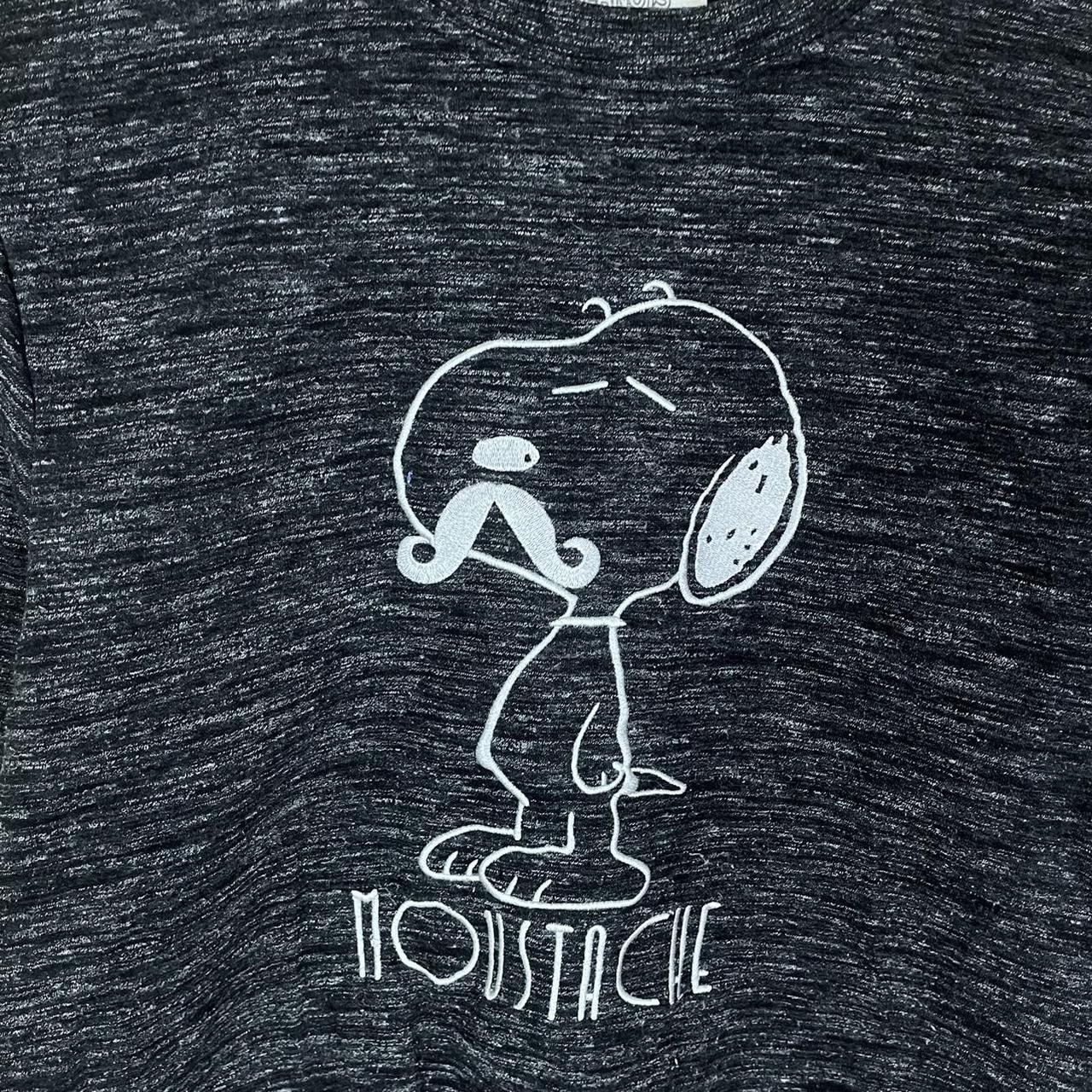 Peanuts Moustache Snoopy Charlie Brown Flying Ace... - Depop