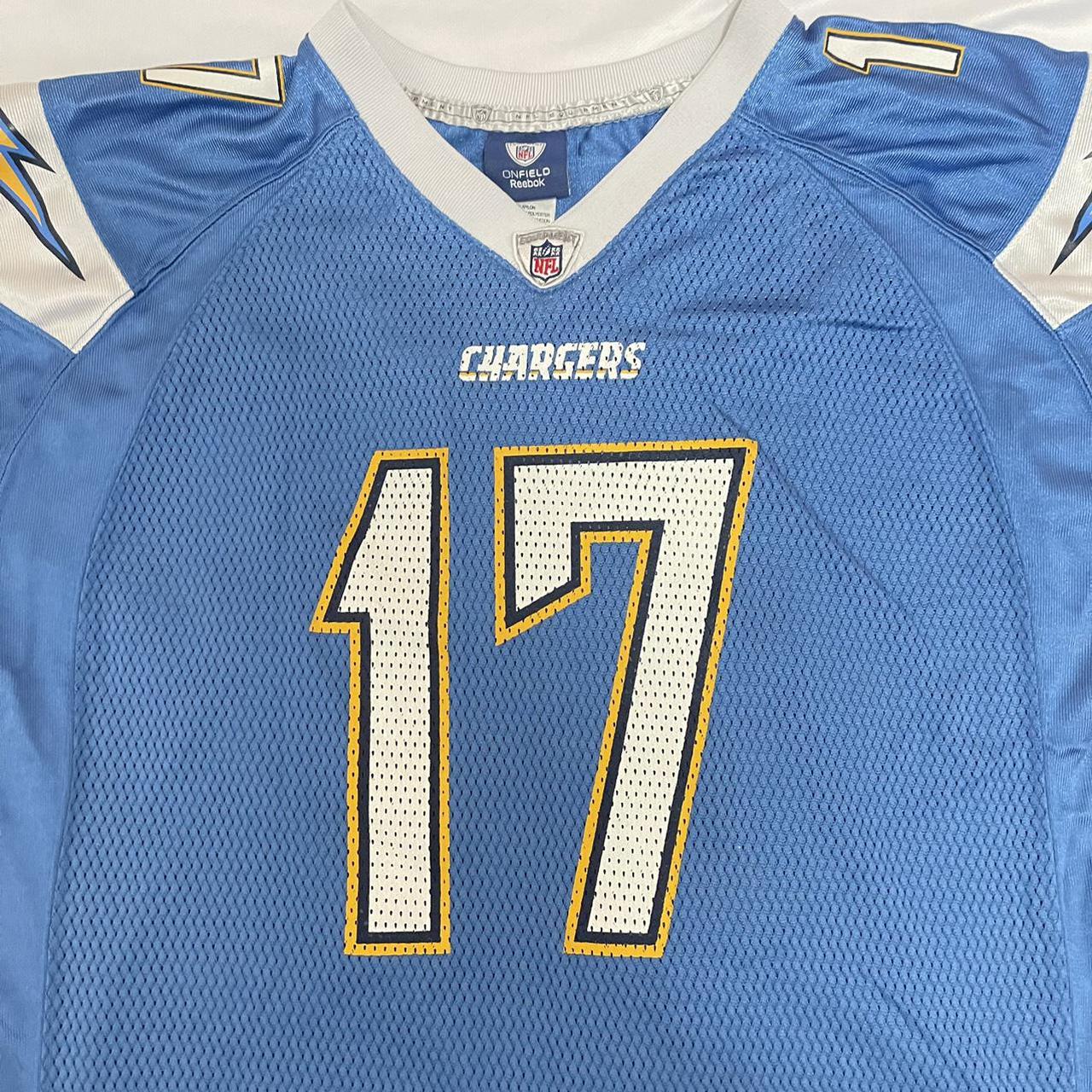 Phillip Rivers Powder Blue Chargers Jersey San Diego... - Depop