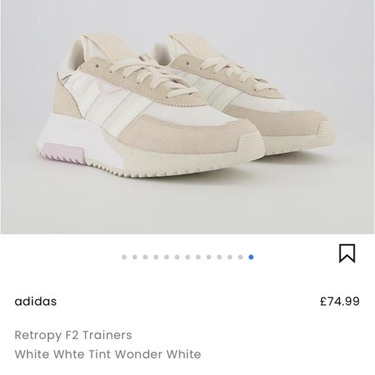 Adidas Retropy F2 trainers size 4. Only been worn... - Depop