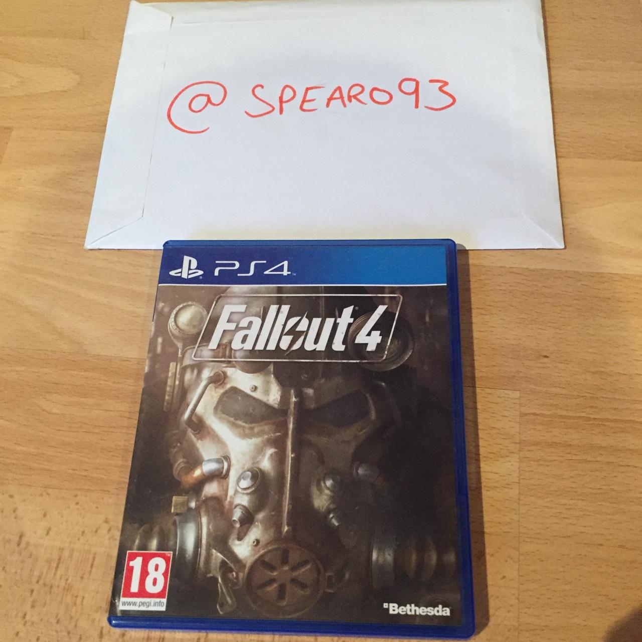 Fallout 4 for the playstation 4, selling due to it... - Depop