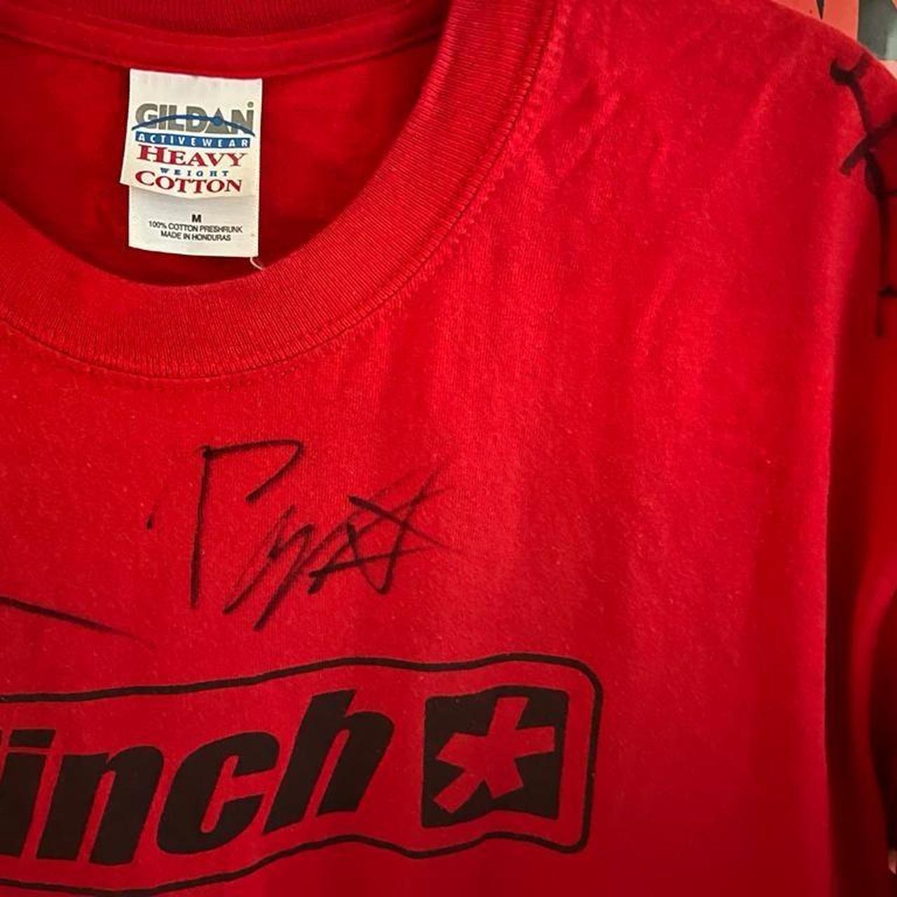 Vintage Finch 2002 Shirt... Signed.. Well worn..... - Depop