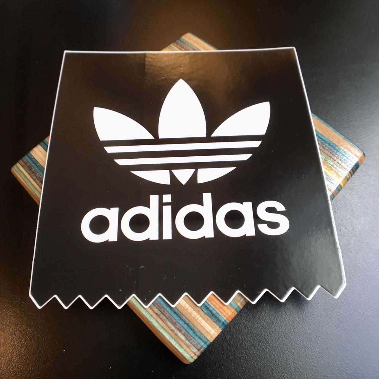 adidas skateboarding sticker 3”x3” #adidas... - Depop
