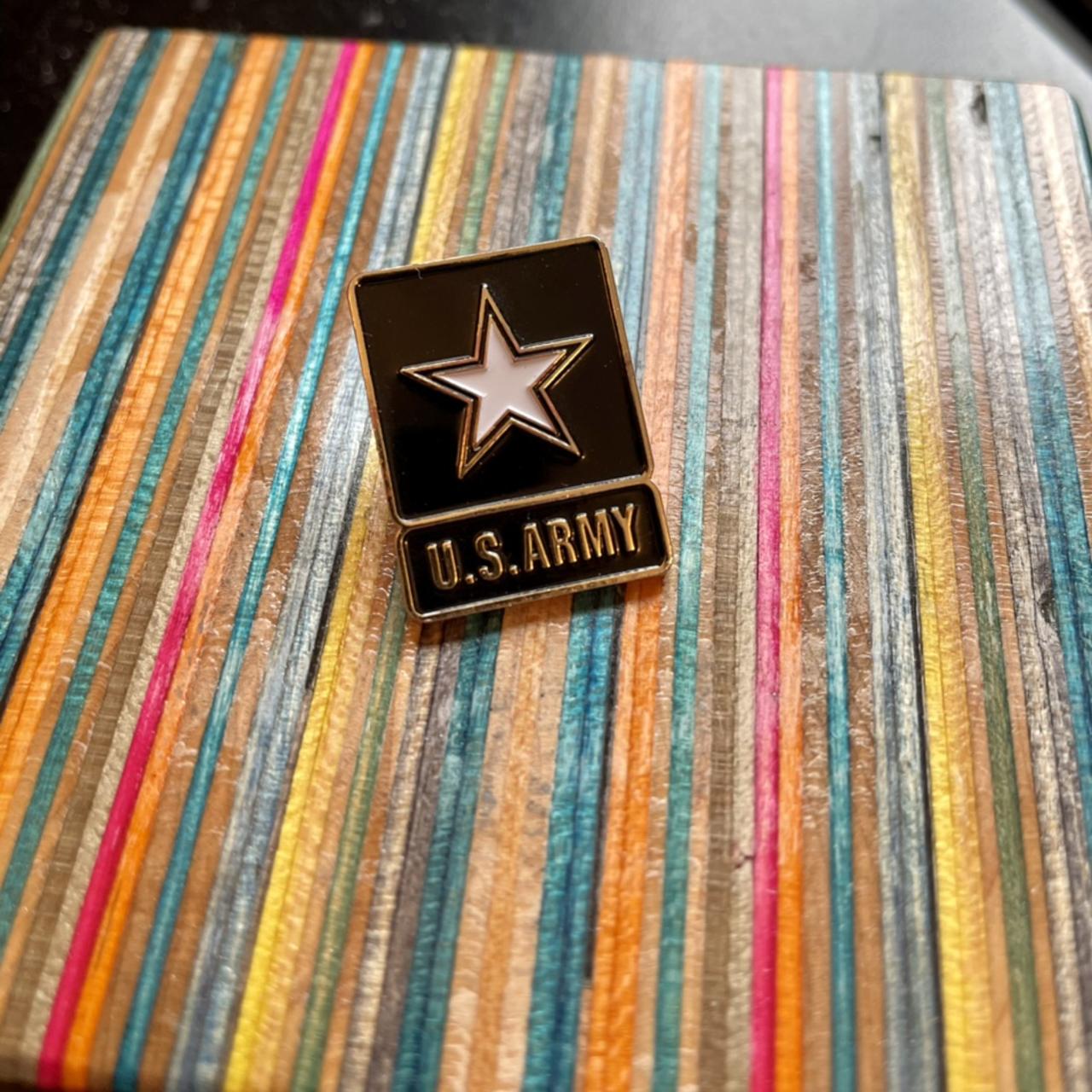 U.S. Army Enamel Pin 📦 Shipping is $4.20 Support... - Depop