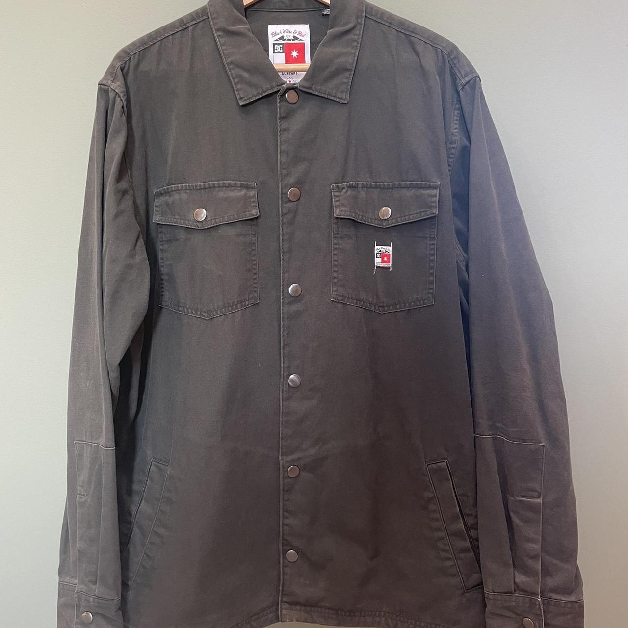 DC Skateboarding - Canvas Jacket Size: Mens L #dc... - Depop