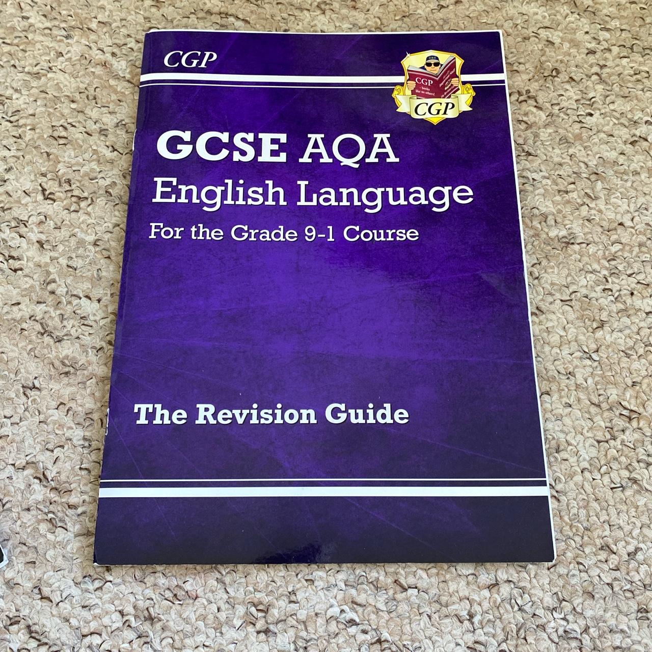 GCSE AQA English Language revision guide Book is a... - Depop