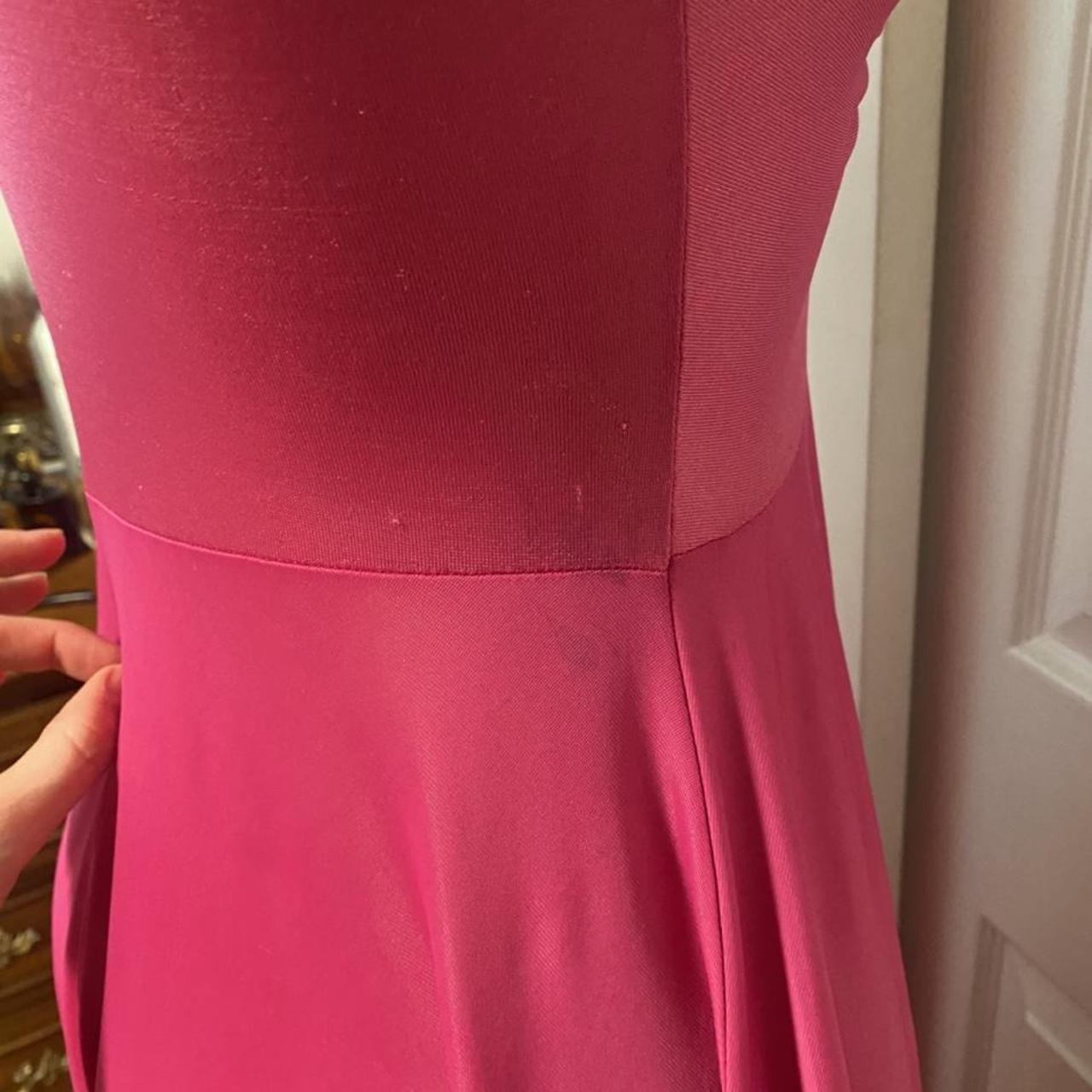 Gorgeous vintage Olga Bodysilk Nightgown in Barbie... - Depop