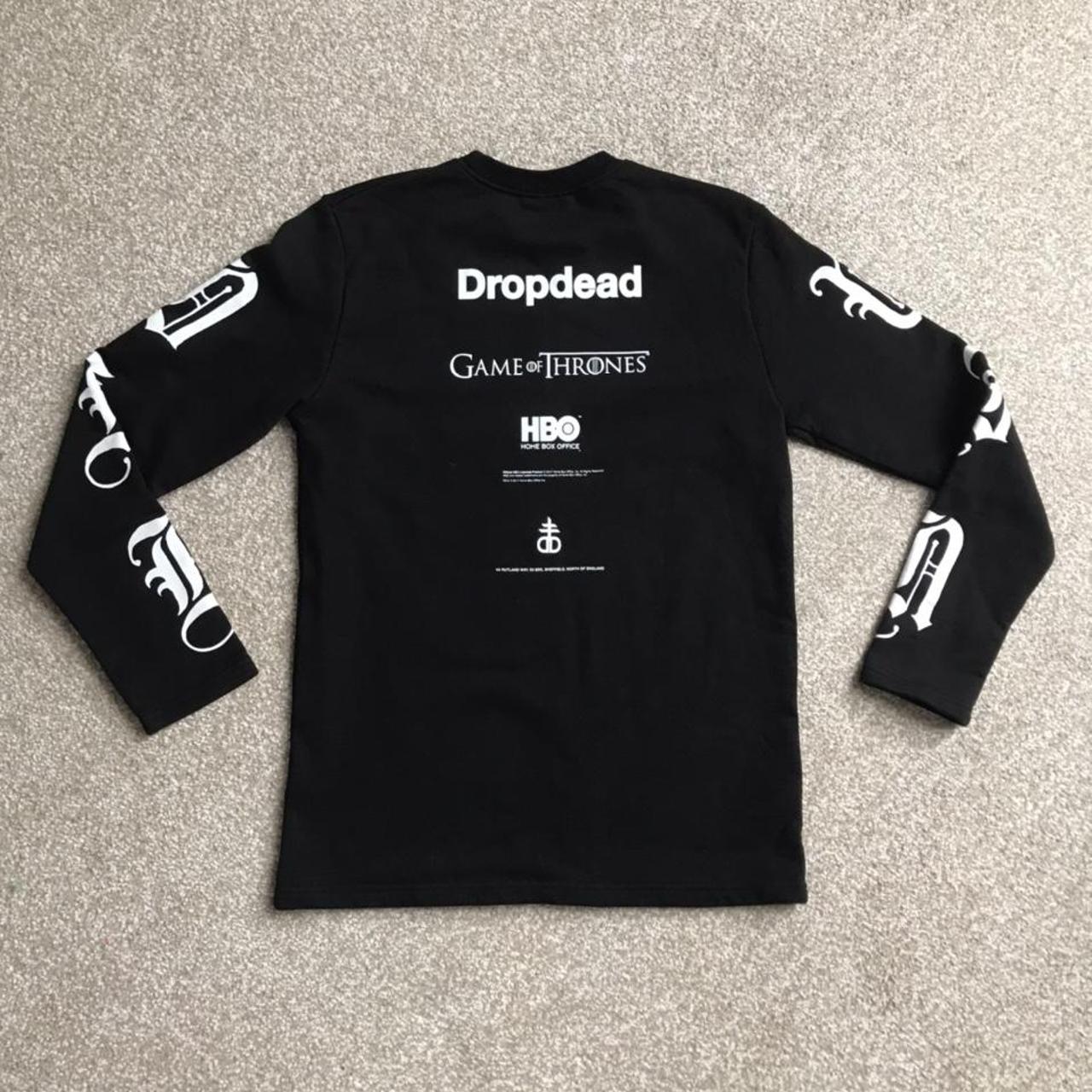 Rare Genuine Drop Dead Game Of Thrones Collab Crew... - Depop