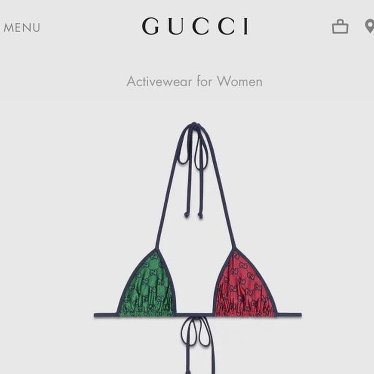 #Gucci multi colour two piece bikini sold out!! In... - Depop