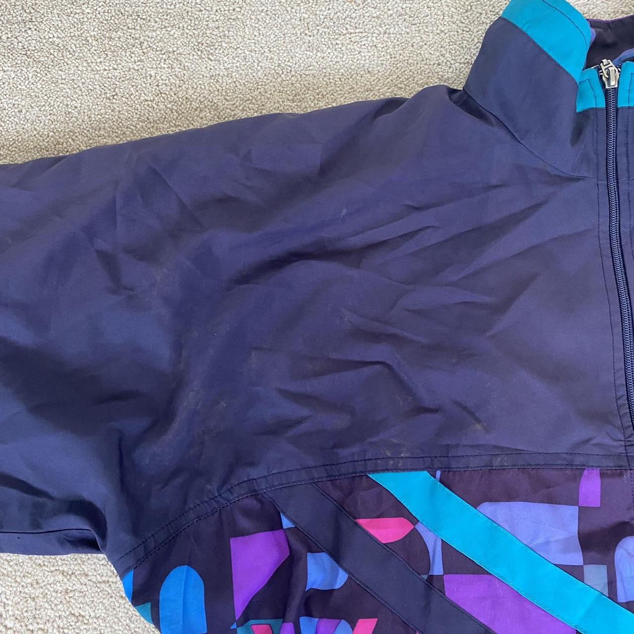 Vintage Umbro festival jacket Very wavy design... - Depop