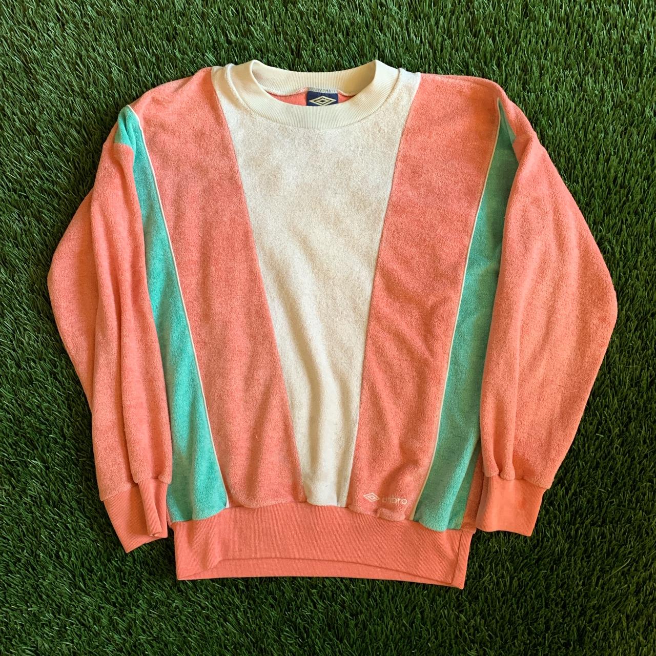 Umbro Sweatshirt • Terry cloth • Logo embroidered on... - Depop