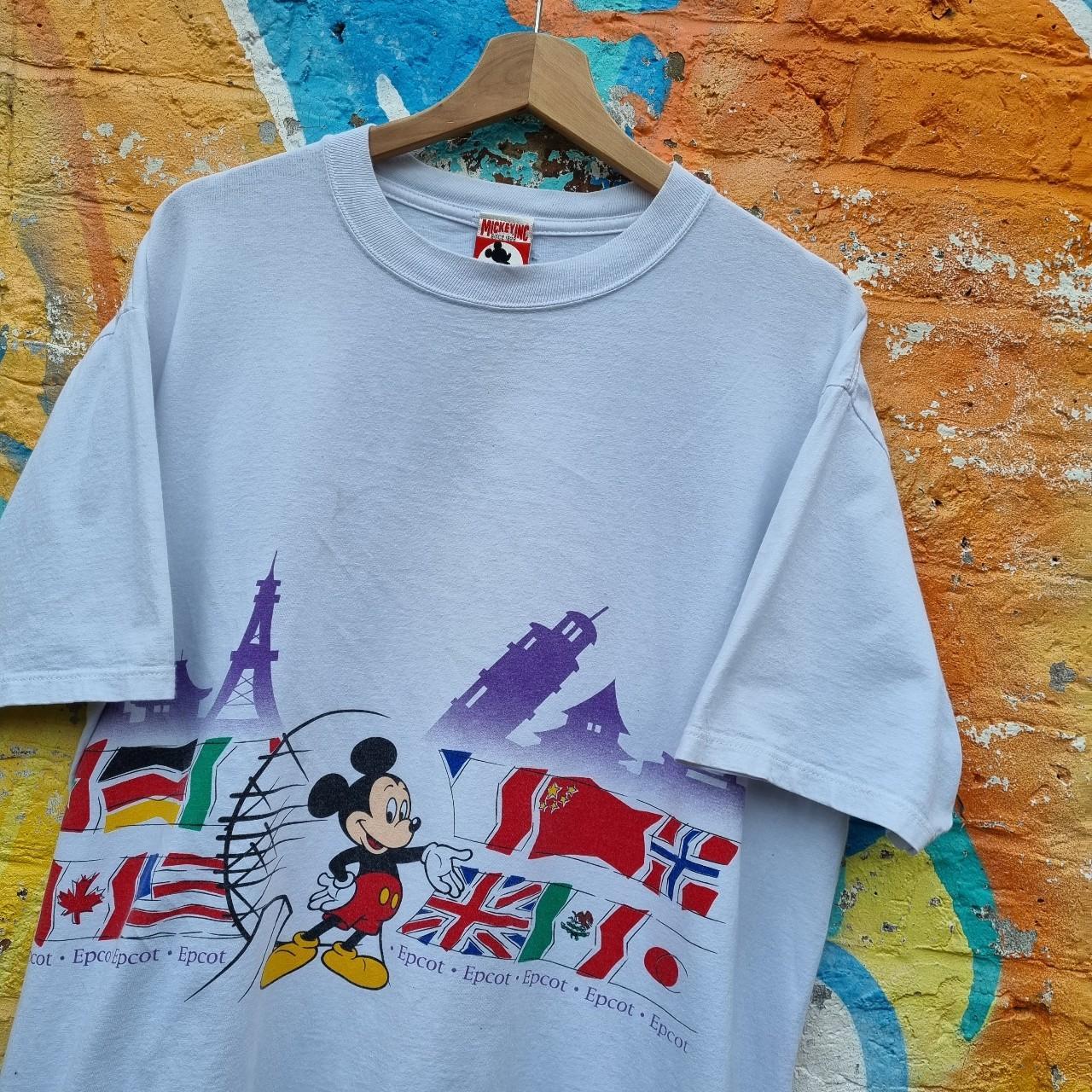 Rare Vintage Walt Disney World Epcot Mickey Mouse... - Depop