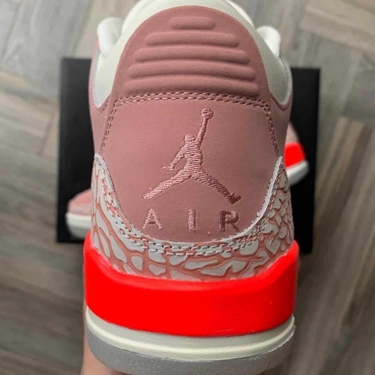 Nike Air Jordan 3 Pink Rust🦩🌸 Sizes 4.5 + 5.5... - Depop