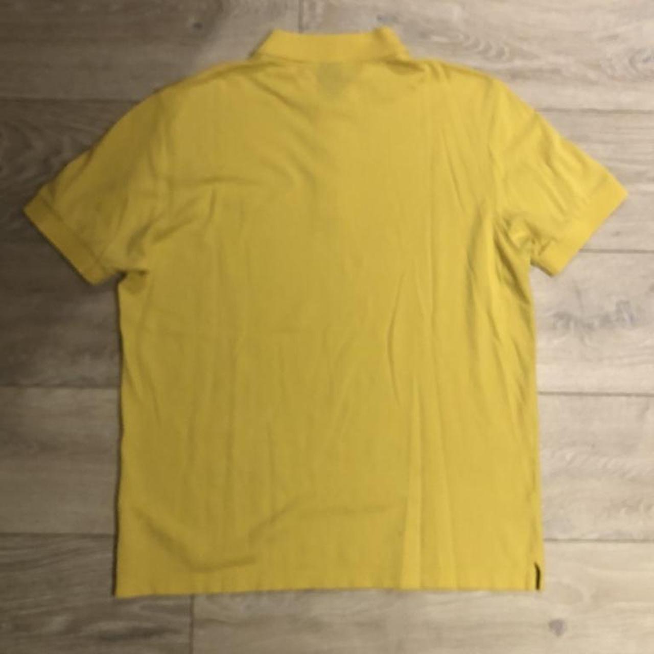 Hugo boss yellow polo shirt. Prima cotton! Super... - Depop