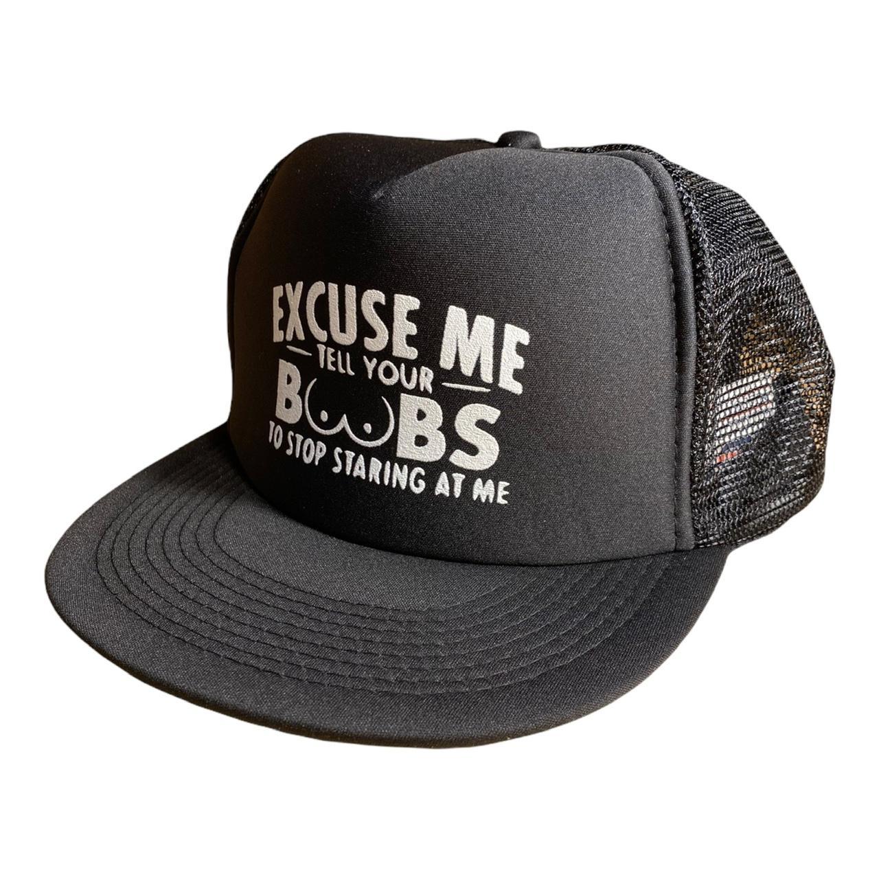 Funny trucker hat mens humor novelty hat Snapback... - Depop