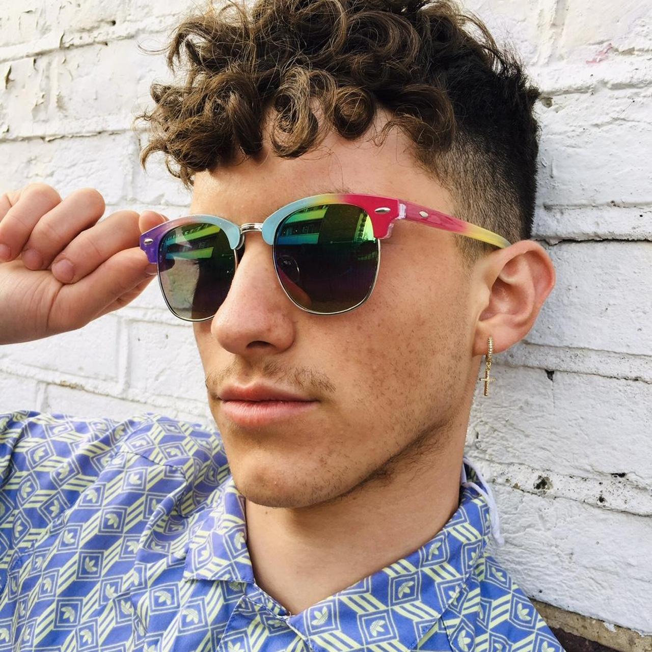 Vintage Sunglasses Wayfarer Sunglasses Festival Depop